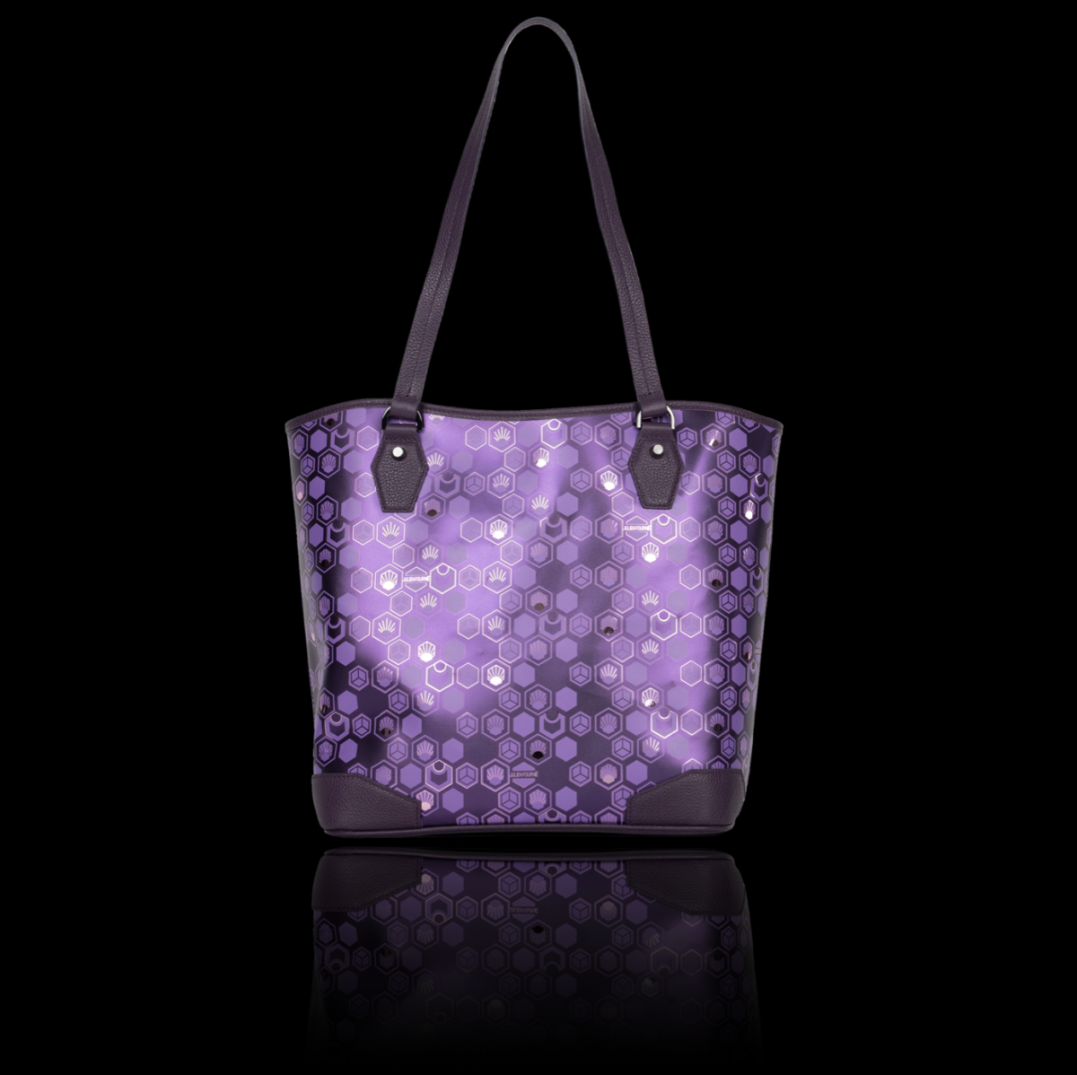 DEEP PURPLE POLLUX TOTE BAG ⋆ Julien Fournié Haute Couture