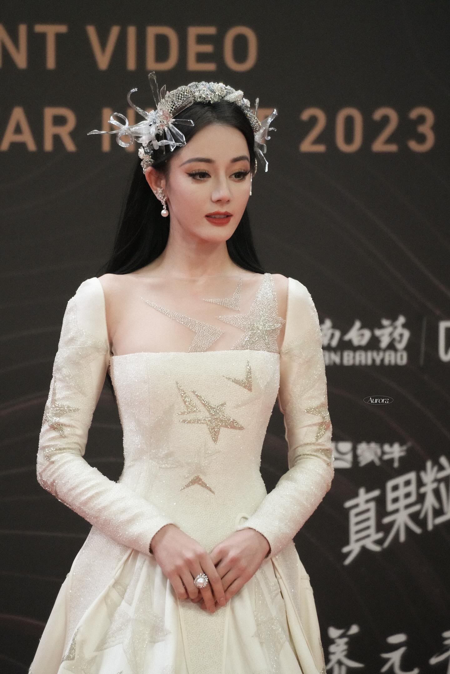 Dilraba Dilmurat in Julien Fournié Haute Couture