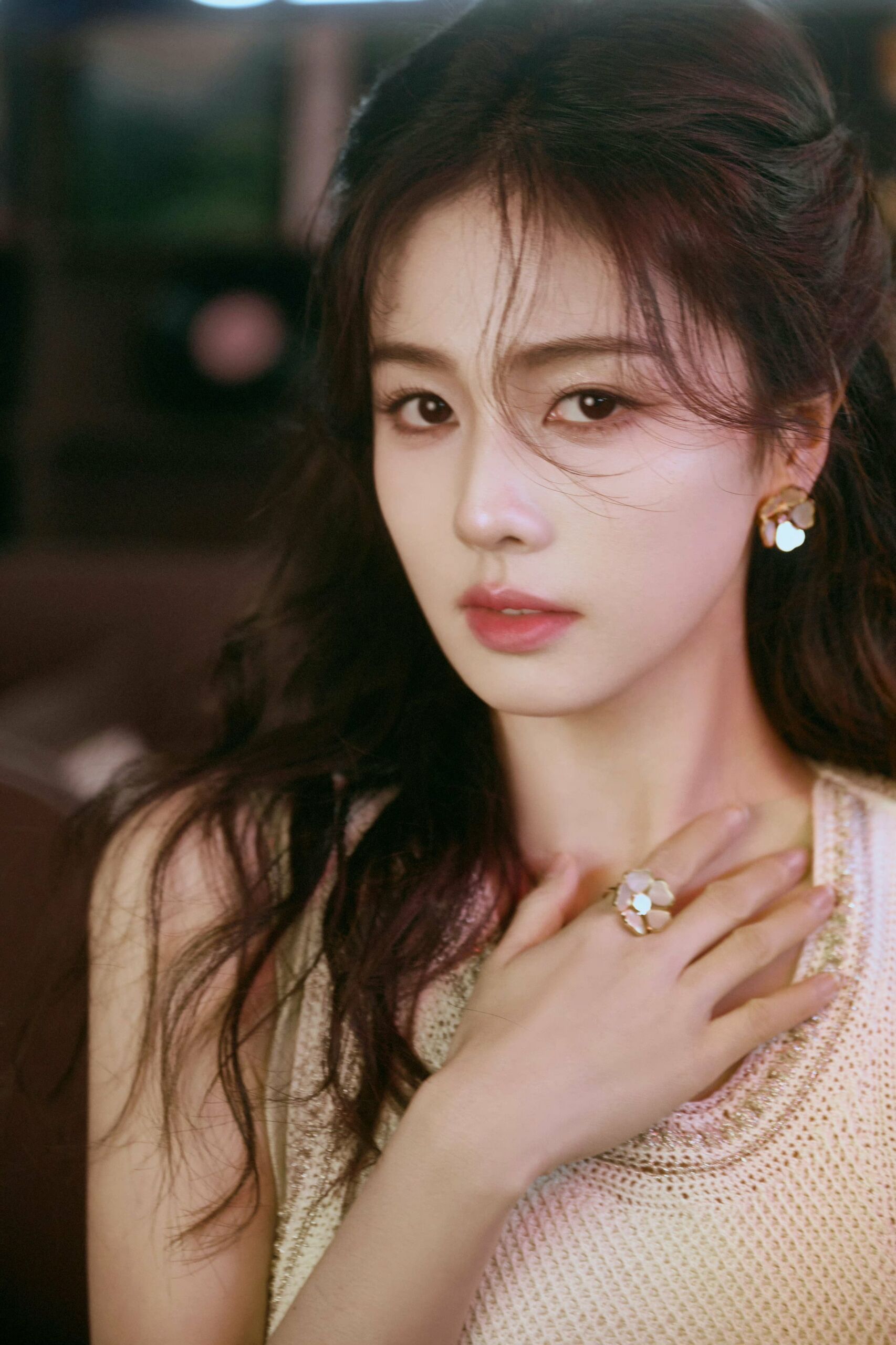 BaiLu dazzling in Julien Fournié Haute Couture