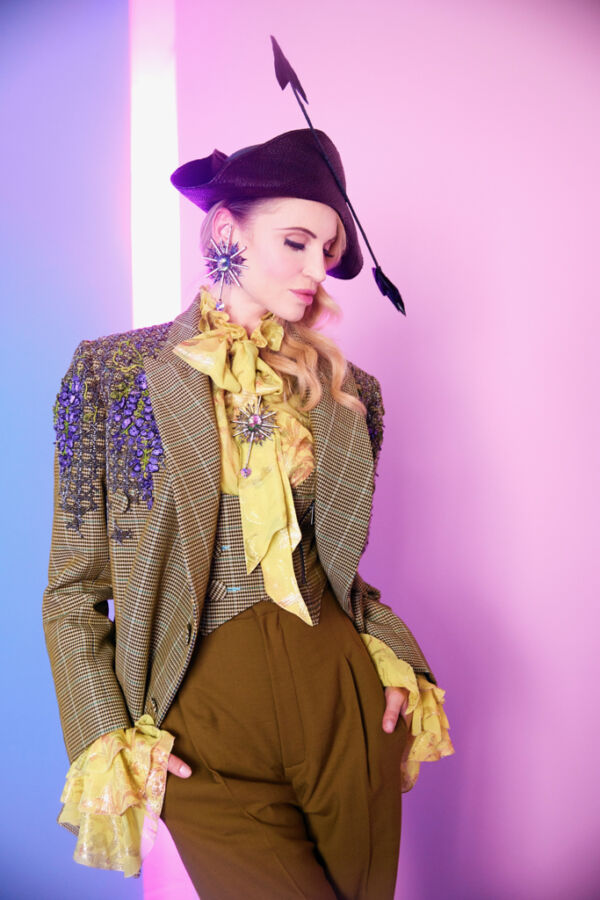 The magnificent warrior Haute Couture Queen