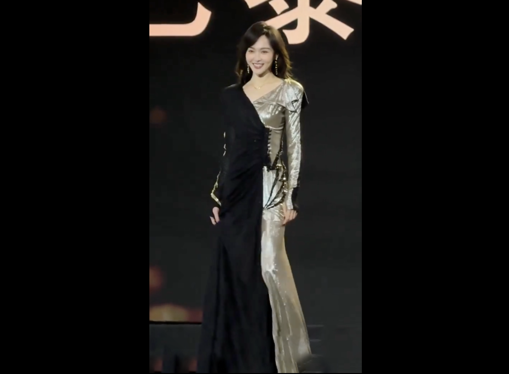 Tang Yan in the Dynasty Dress for the l'Oreal Worthy Night